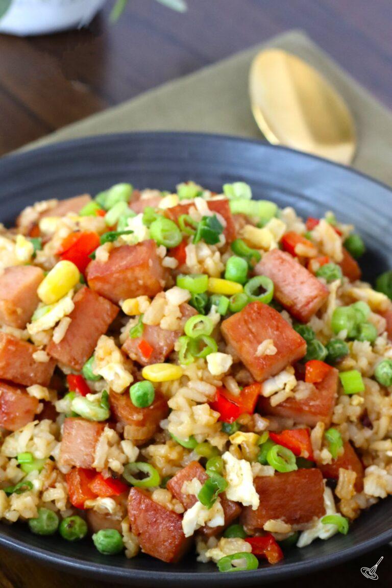 Spam Fried Rice - French Kiss Cook