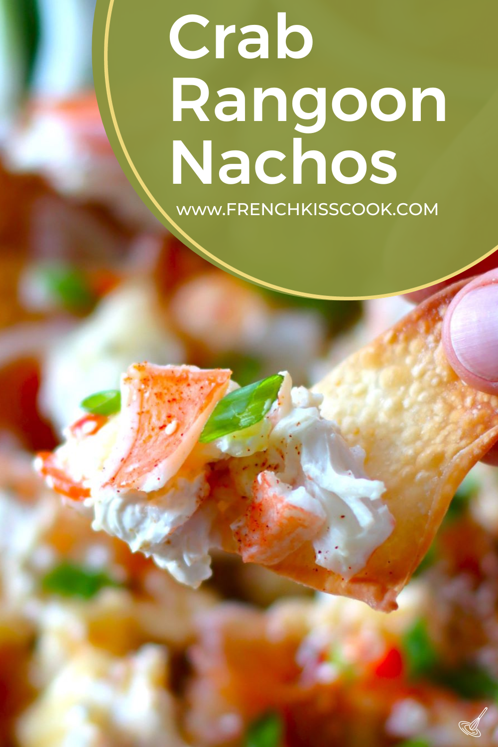 Crab Rangoon Nachos - French Kiss Cook