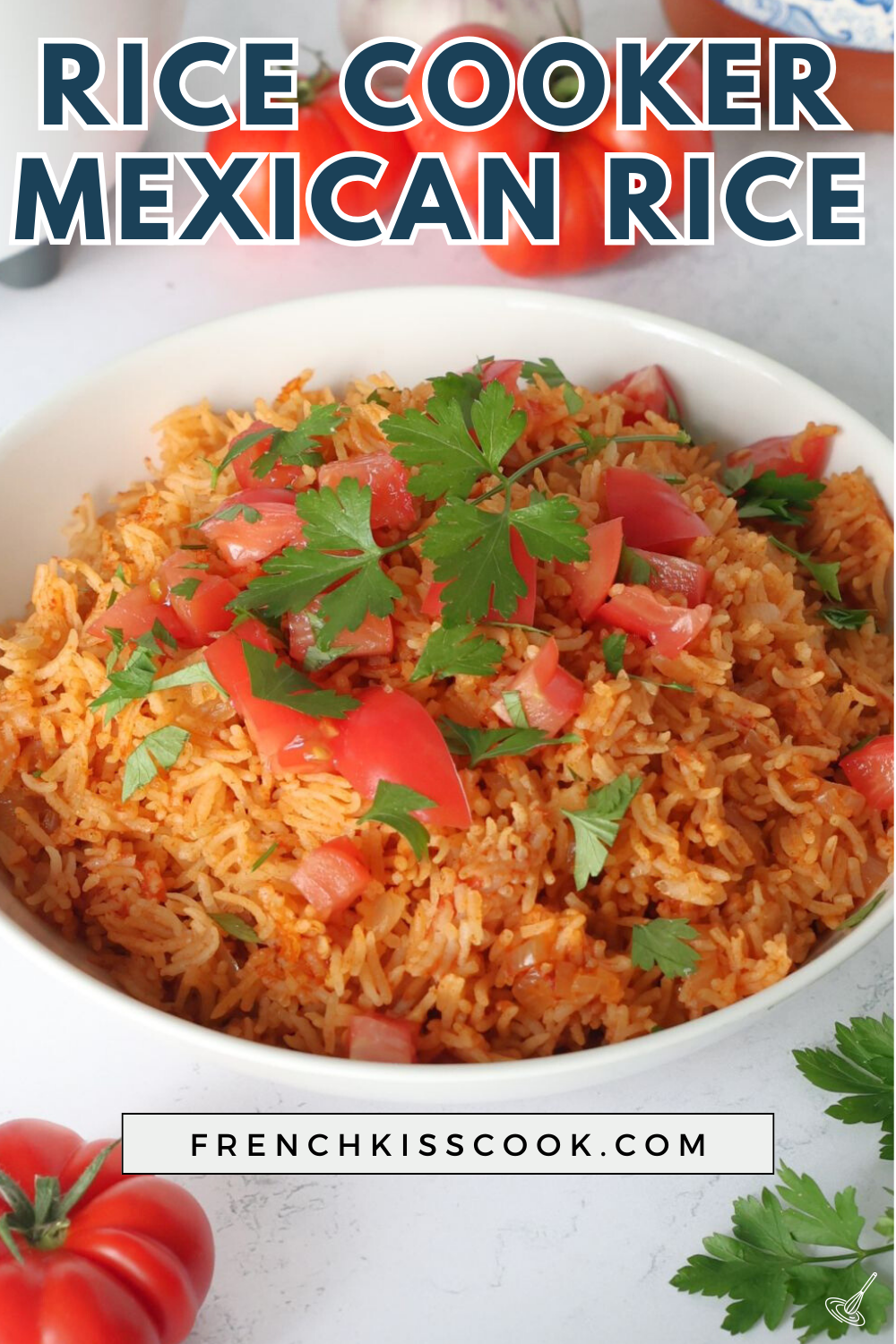 Riz mexicain au cuiseur à riz - French Kiss Cook